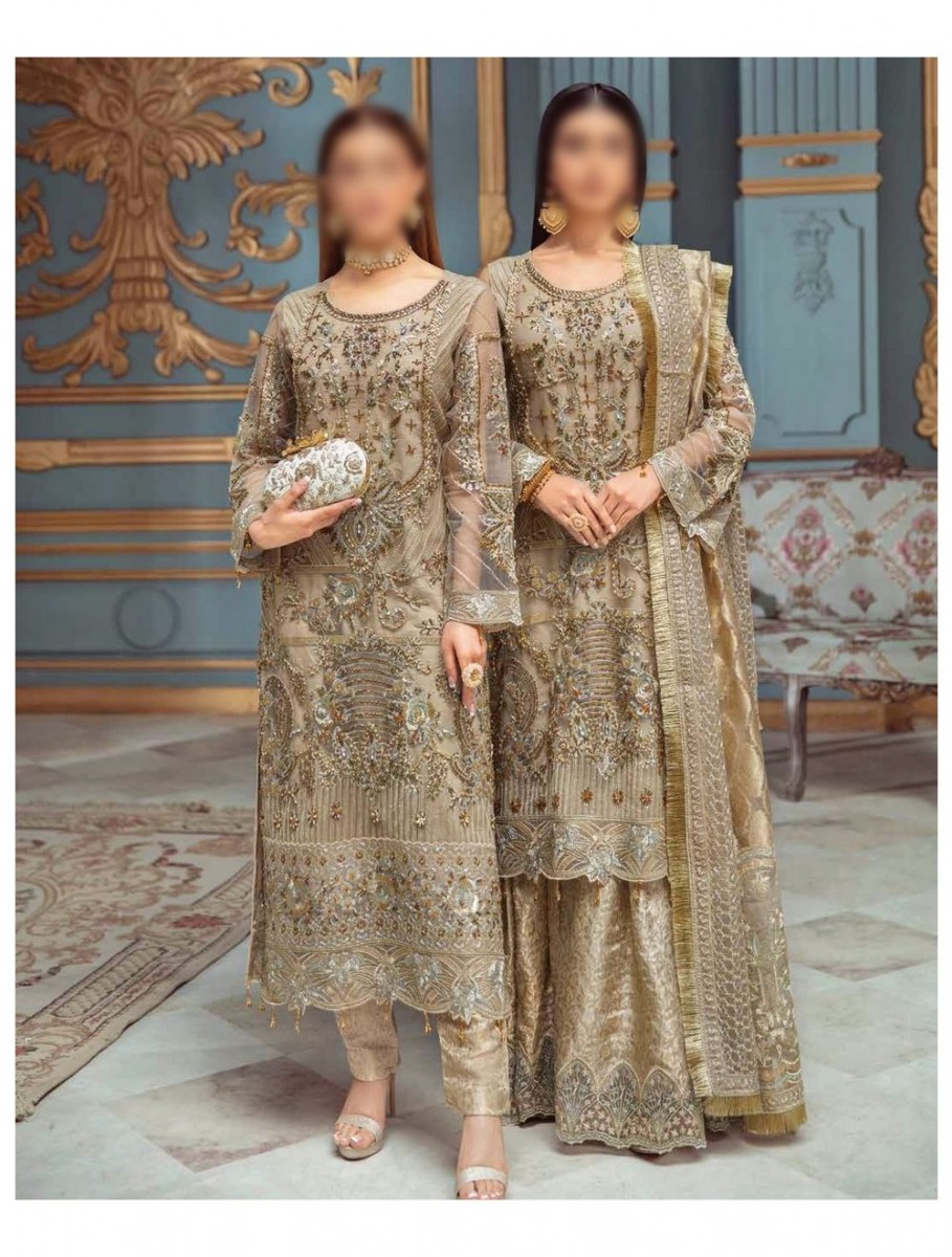 Ramsha Luxury Wedding Collection Vol 01 D H 102 - Lawncollection.pk