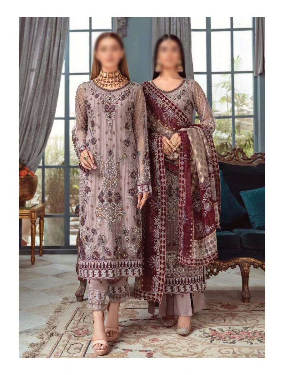 Ramsha Luxury Wedding Collection Vol 01 D H 105 - Lawncollection.pk