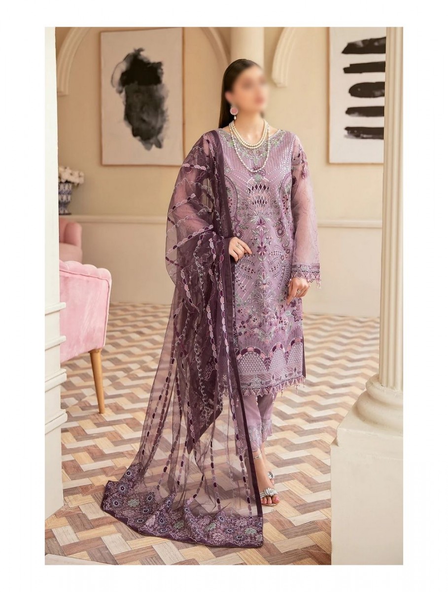 Minhal By Ramsha Vol 06 M 607 - Lawncollection.pk