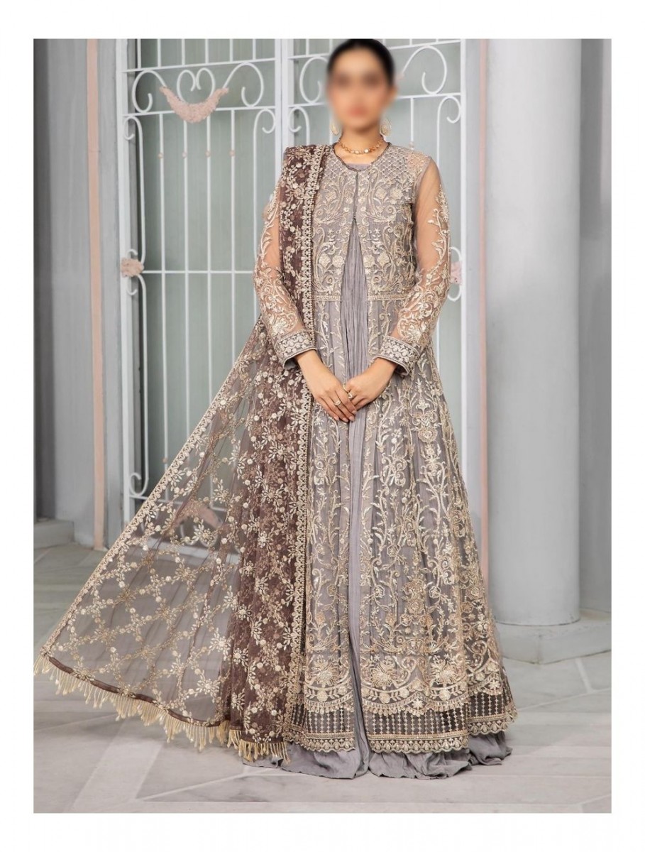 Bahaar Unstitched Formal Wear By Zarif Zb 04 Meriah - Lawncollection.pk