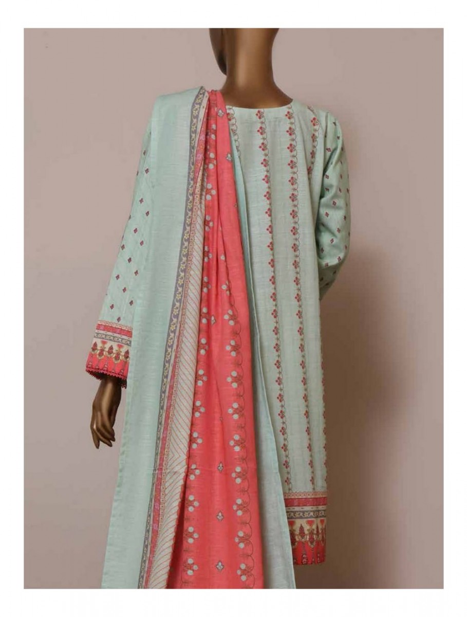 Bin Saeed Printed Embroidered Khaddar Collection 2022 Kf 0016 ...