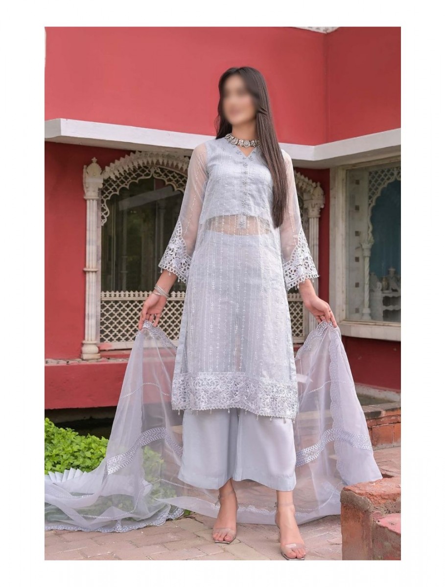 Mehr O Mah Luxury Embroidered Organza Collection By Soghat Creation ...