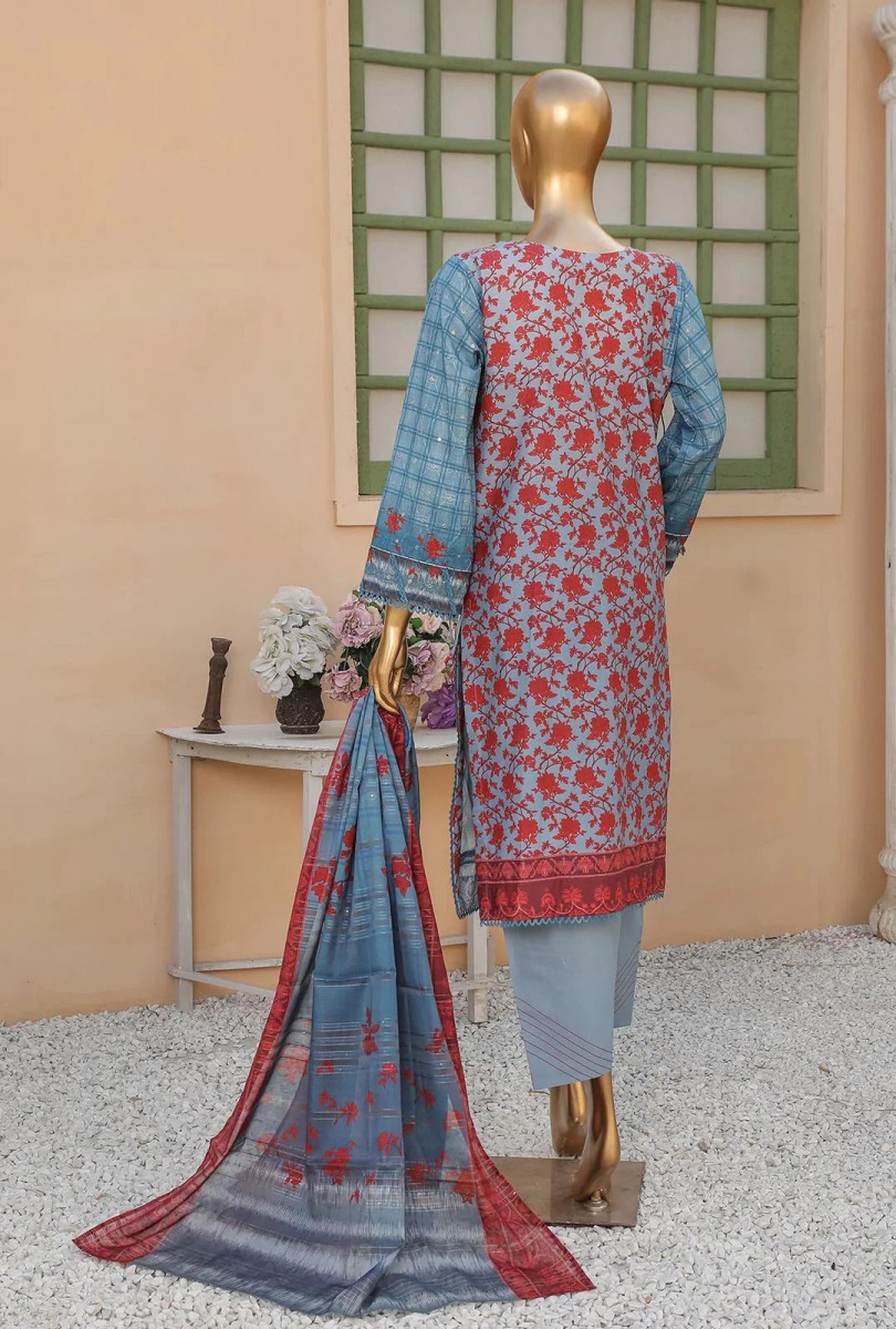 Hz Oriental Unstitched 3 Piece Chikankari Collection 2023 Oc 15890 ...