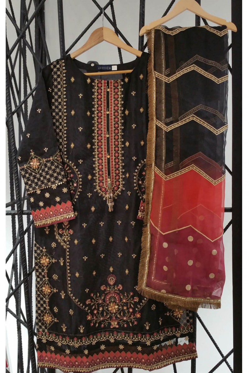 Sada Bahar Stitched 2 Piece Festive Formal Collection2022 Ma 70 Black ...