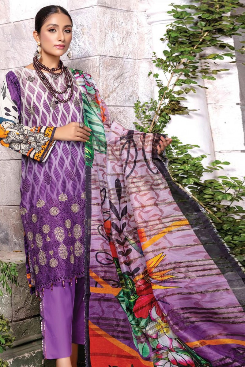 Aks E Jahan By Mah E Rooh Unstitched 3 Piece Digital Printed Lawn ...