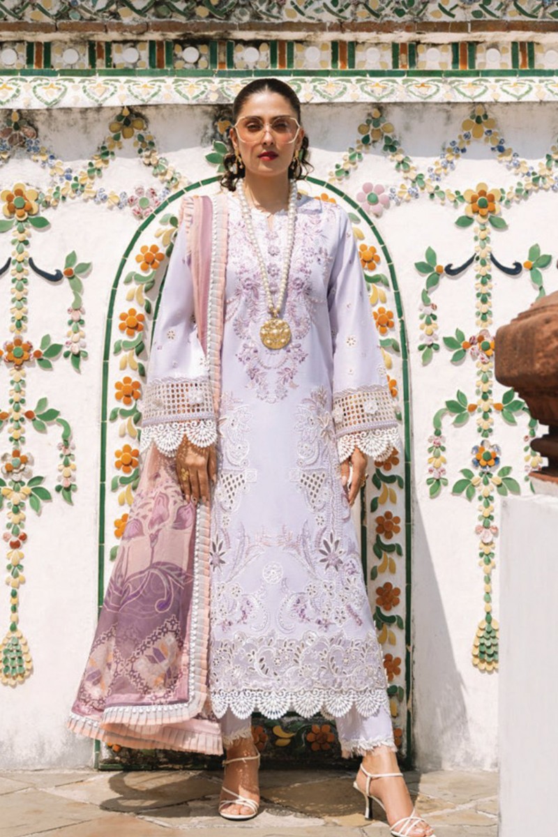 Lawana By Mushq Unstitched Luxury Lawn Msl 23 02 - Lawncollection.pk