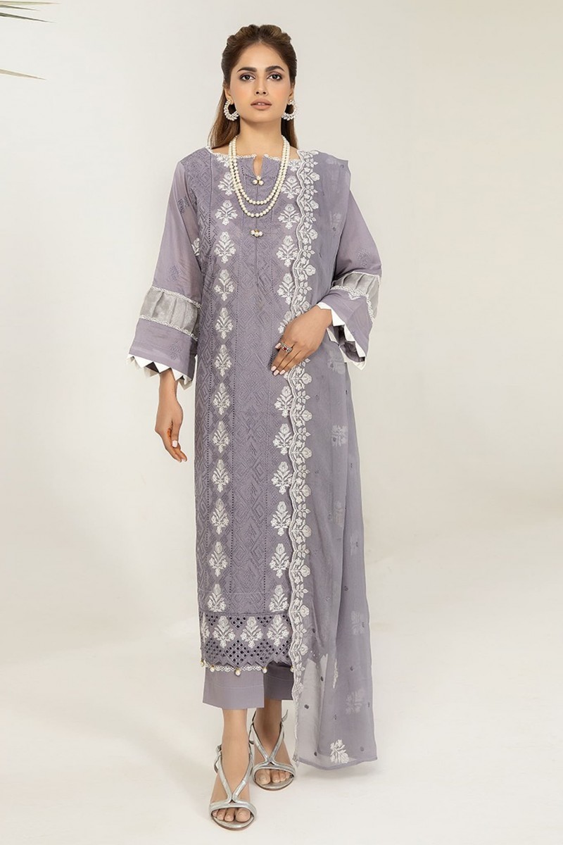 Marjjan Unstitched 3 Piece Resham Needle Floral Collection2023 Mnc 126 ...