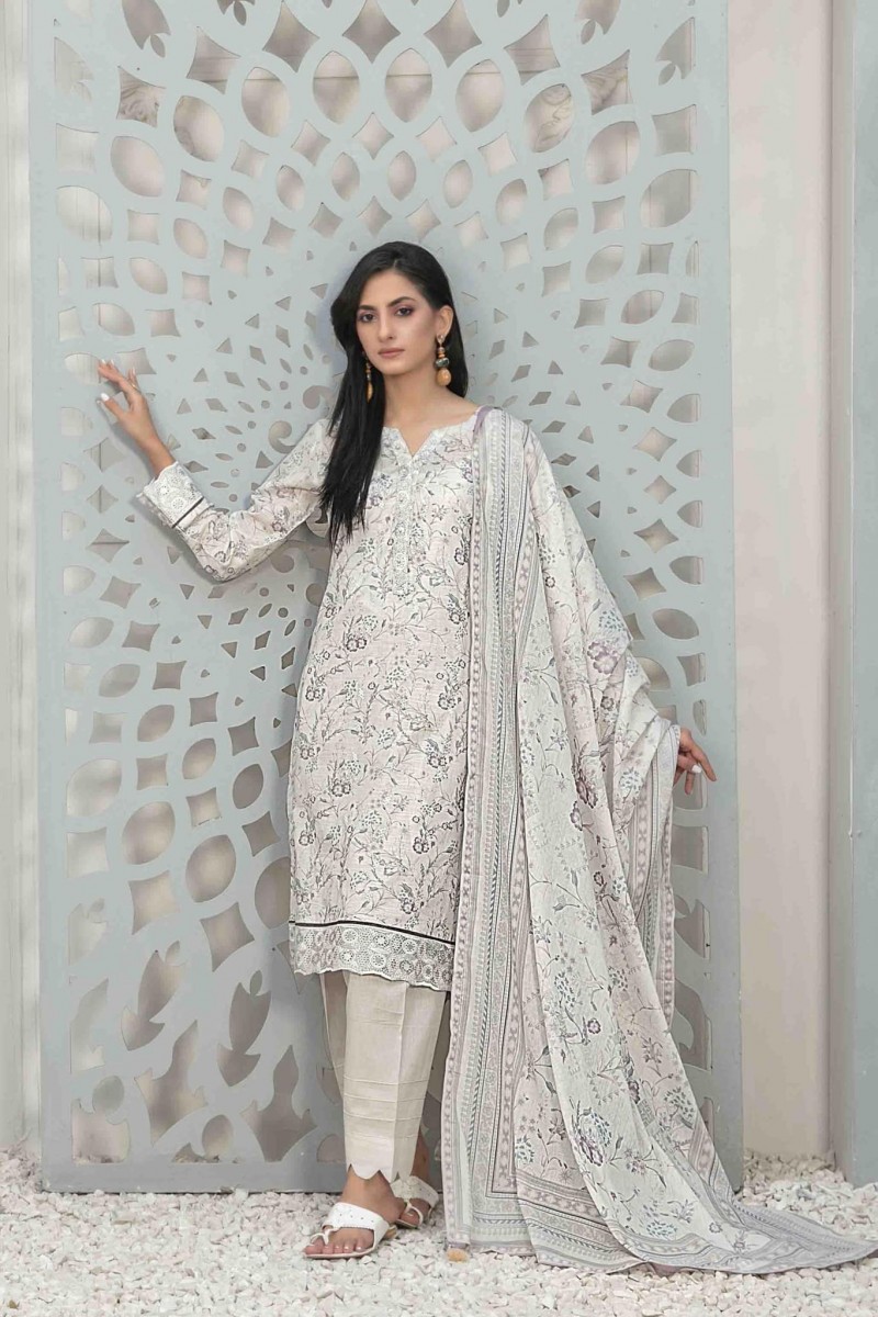 Rusail By Tawakkal Unstitched 3 Piece Schiffli Lawn Collection2023 R ...