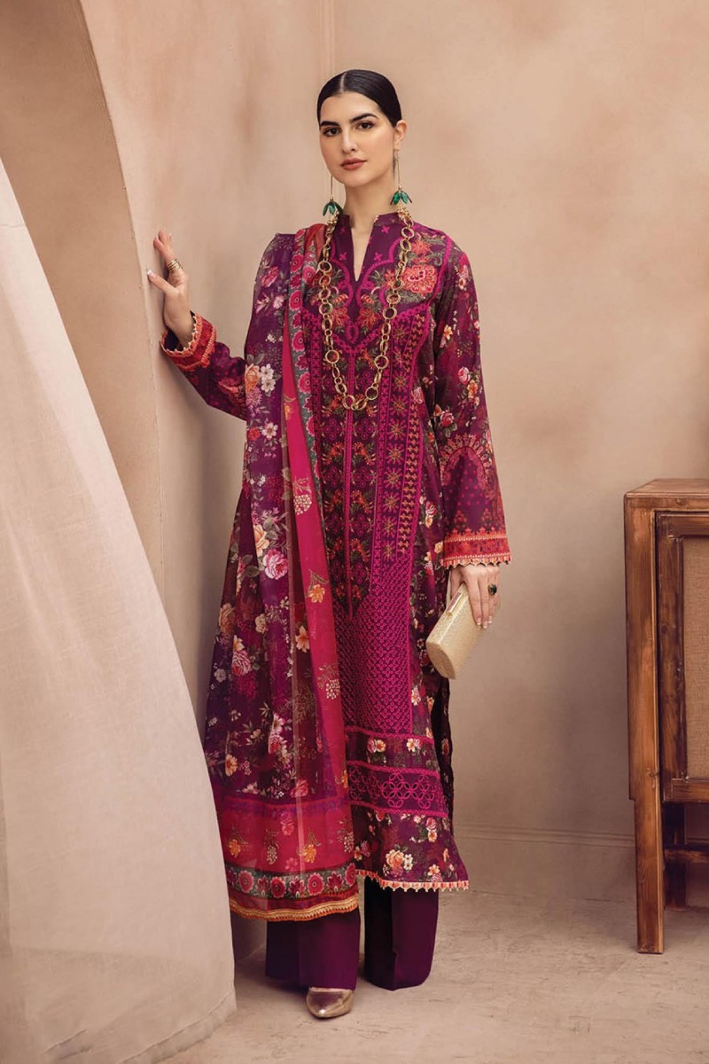 Raj Bari Unstitched 3 Piece Chikankari Collection2023 Rc 04 A ...