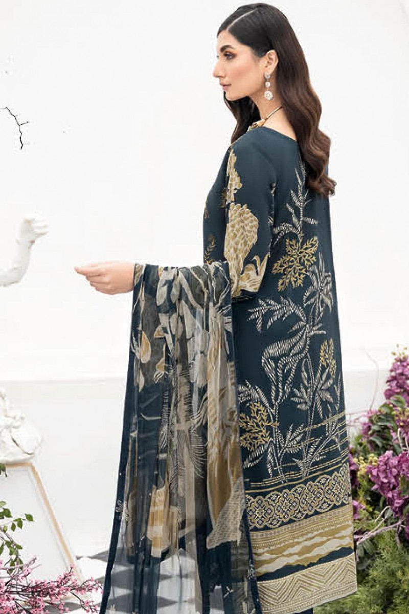 Riwayat By Ramsha Unstitched 3 Piece Luxury Lawn Vol 05 Collection2023 ...