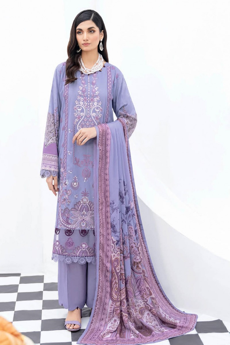 Riwayat By Ramsha Unstitched 3 Piece Luxury Lawn Vol 05 Collection2023 ...