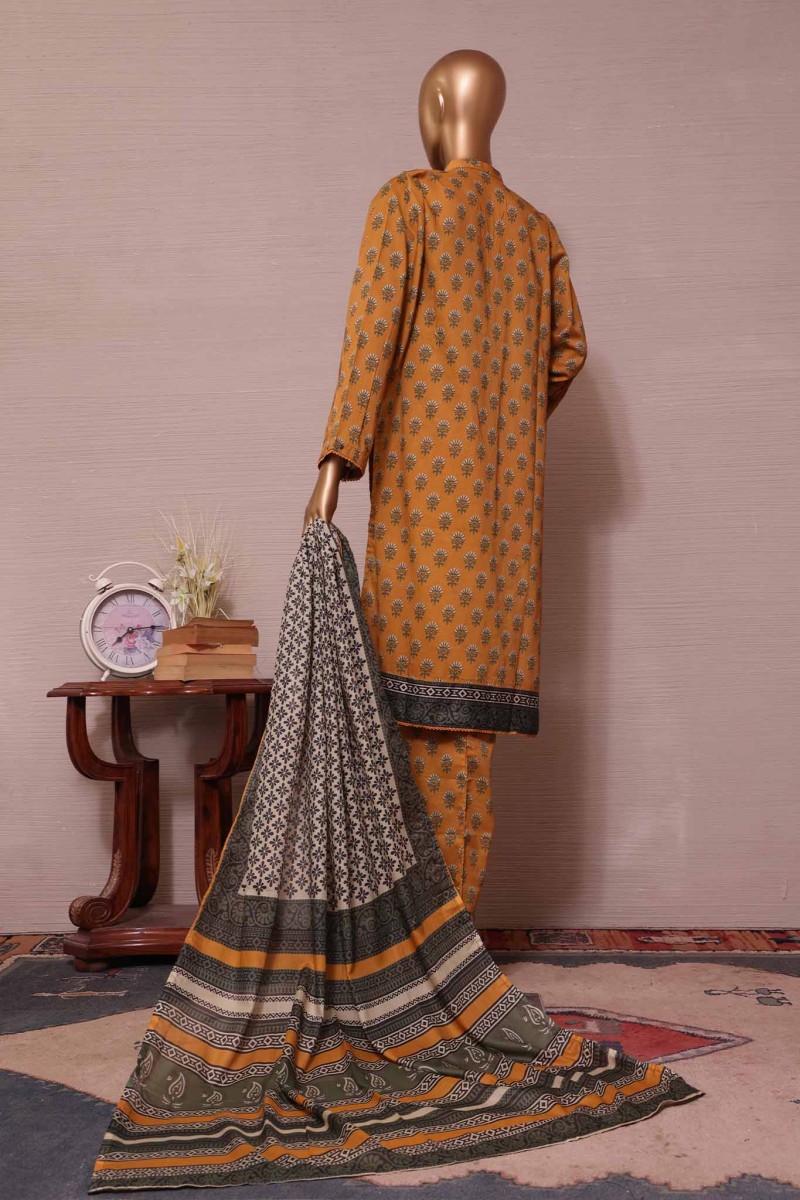 Sada Bahar Stitched 3 Piece Printed Emb Lawn Collection2023 Dpr 9844 ...