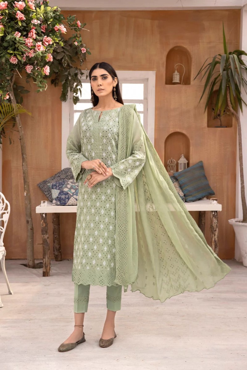 Zerlin By Johra Unstitched 3 Piece Chikankari Lawn Collection2023 Jh ...