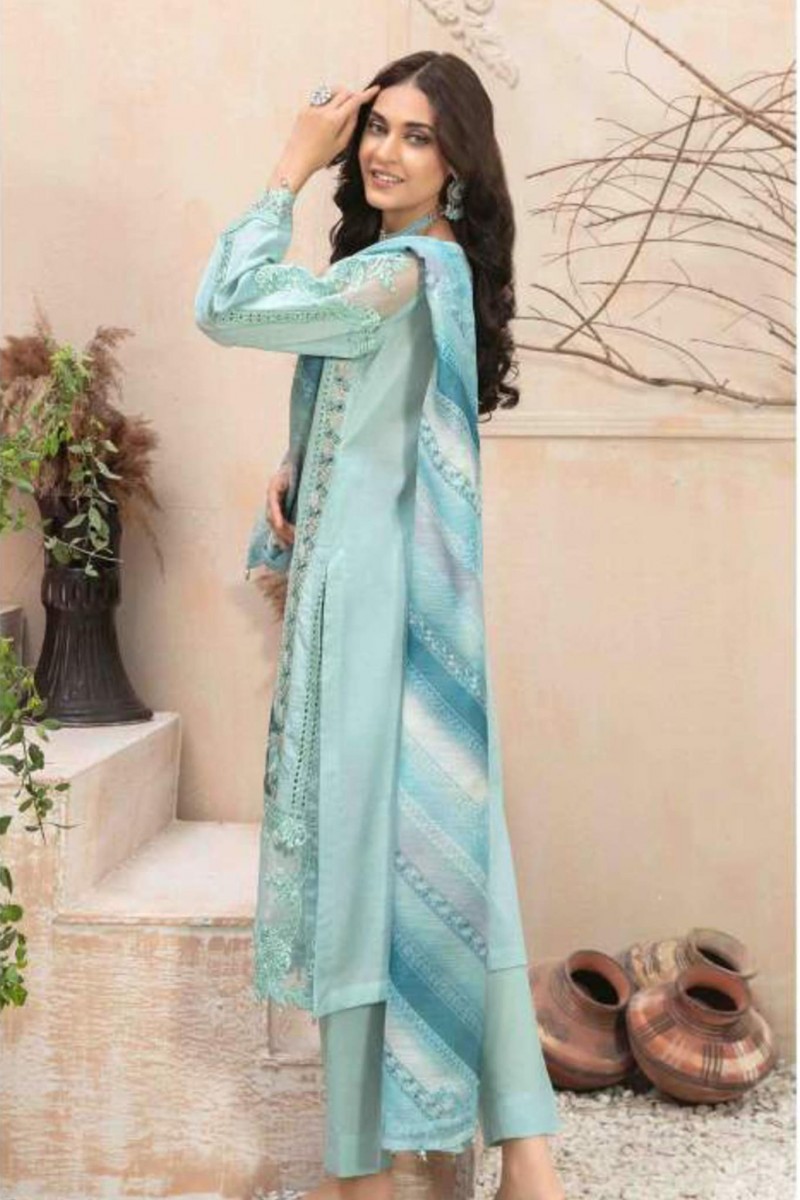 Afsaneh By Tawakkal Semi Stitched 3 Piece Jacquard Lawn Collection2023 ...