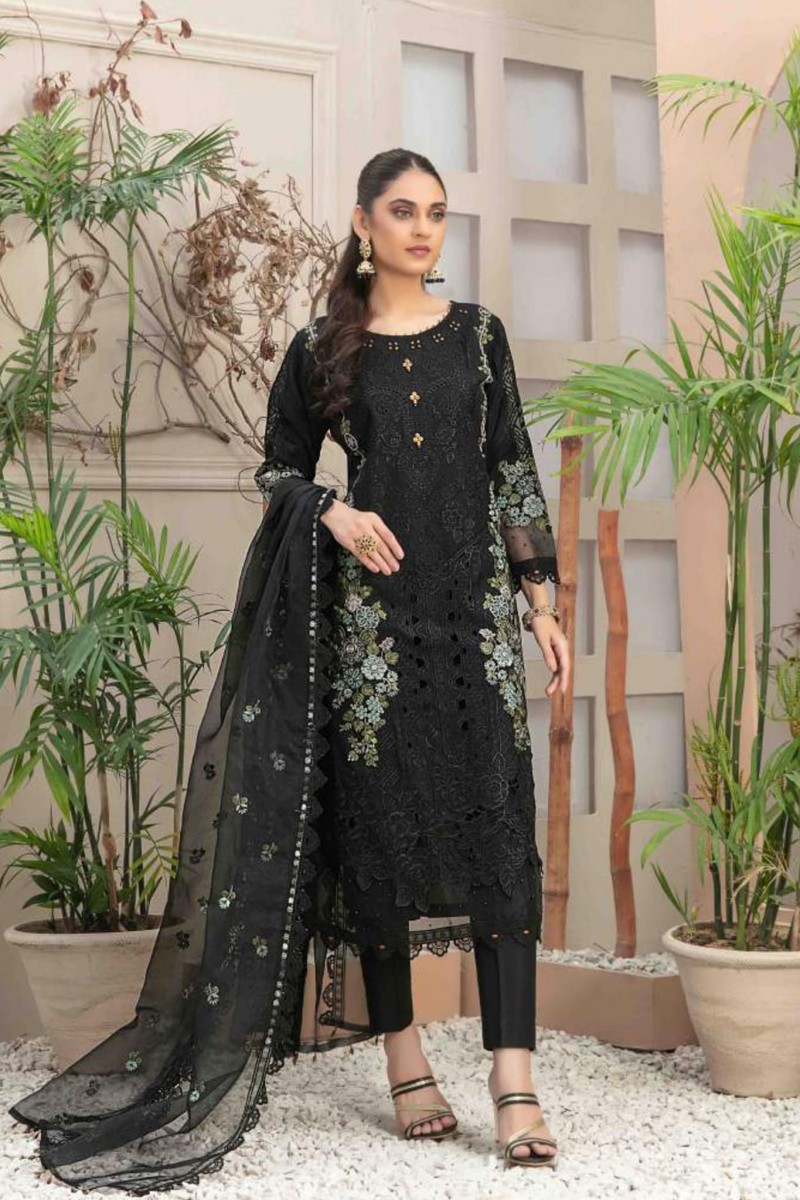 Afsaneh By Tawakkal Semi Stitched 3 Piece Jacquard Lawn Collection2023 ...