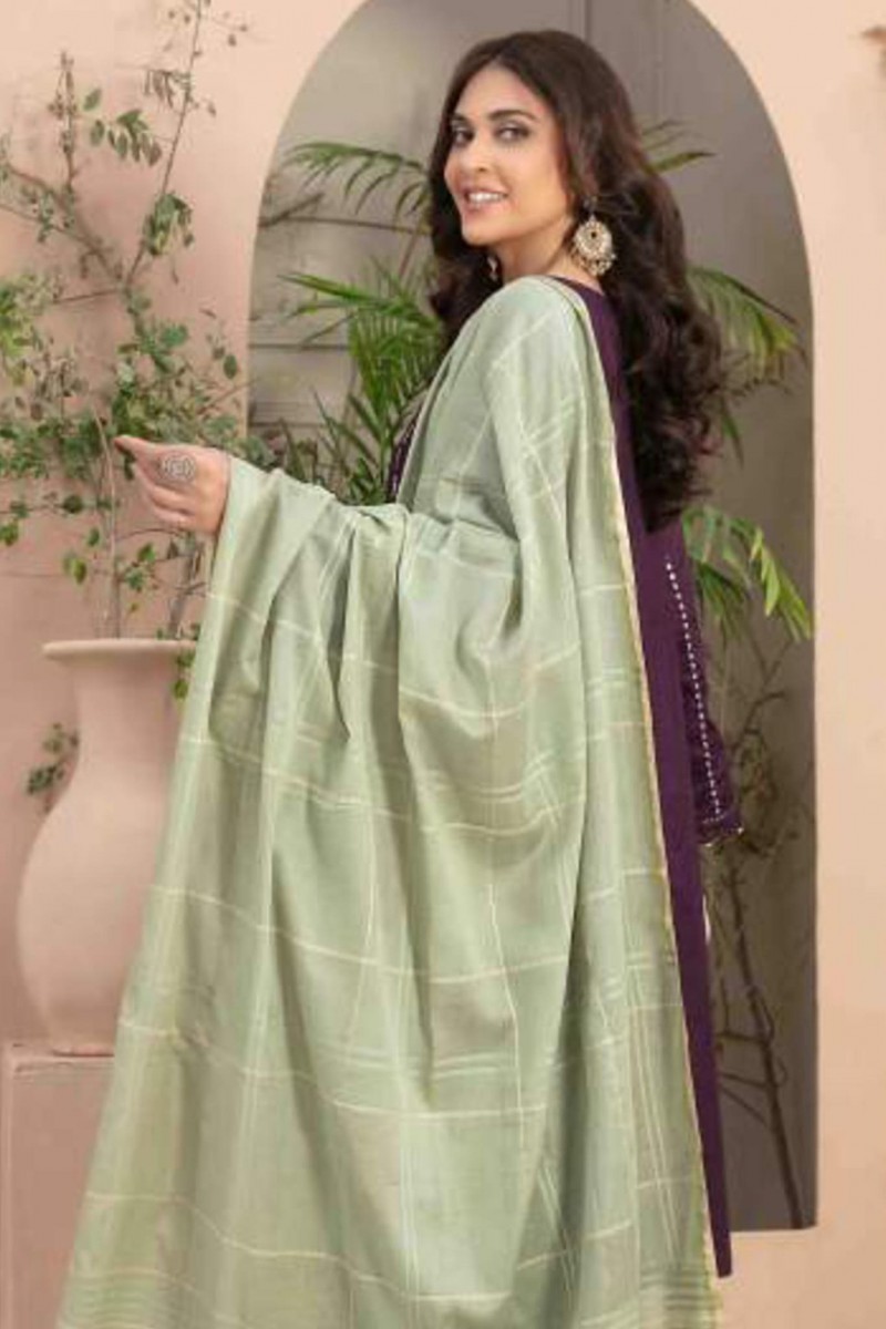 Afsaneh By Tawakkal Semi Stitched 3 Piece Jacquard Lawn Collection2023 ...