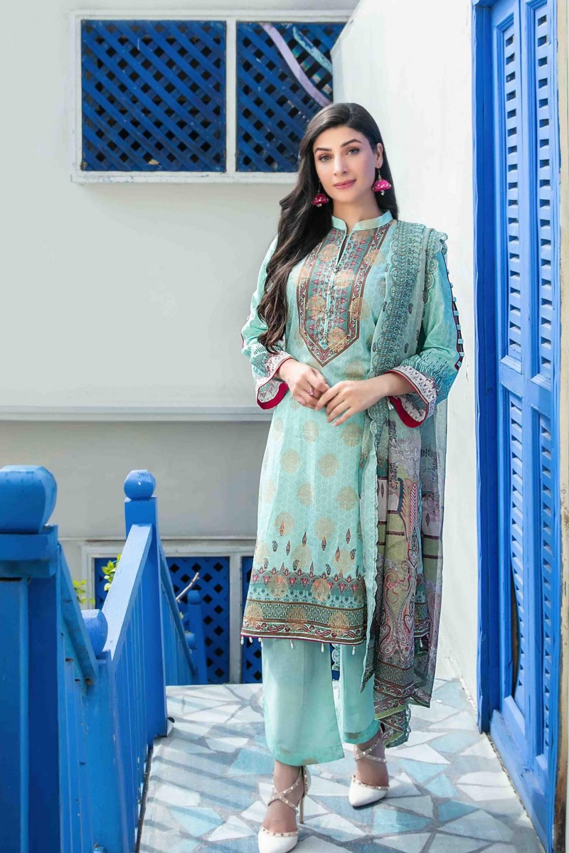 Bareerah By Tawakkal Unstitched 3 Piece Broshia Digital Print Lawn ...