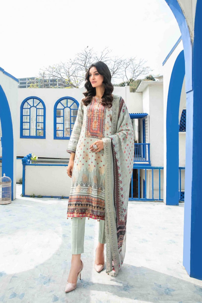 Bareerah By Tawakkal Unstitched 3 Piece Broshia Digital Print Lawn ...