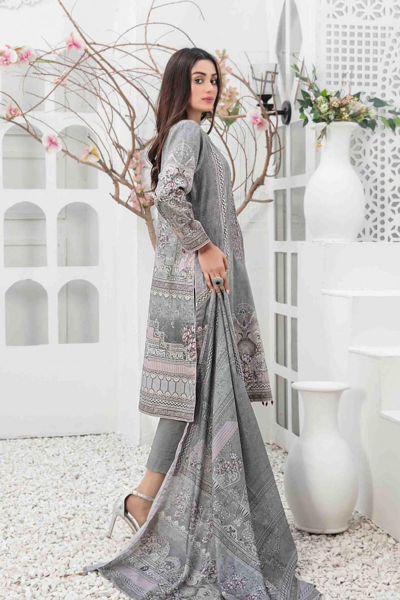 Mehmal By Tawakkal Unstitched 3 Piece Lawn Collection2023 M 8920 ...