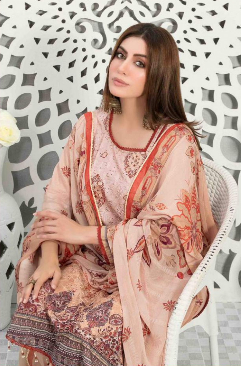 Noorain By Tawakkal Stitched 3 Piece Schiffli Digital Printed Lawn ...