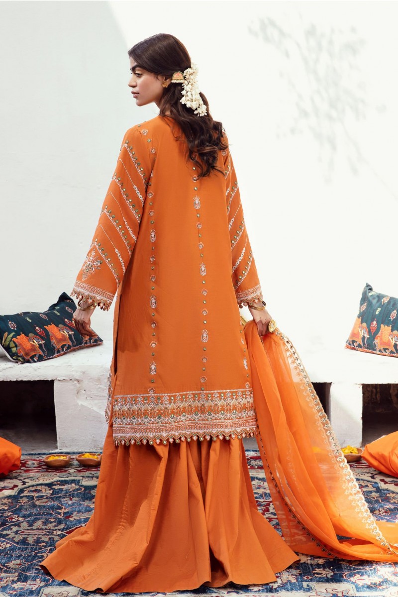 Raqs Ayzel By Afrozeh Unstitched 3 Piece Festive Lawn Collection2023 ...