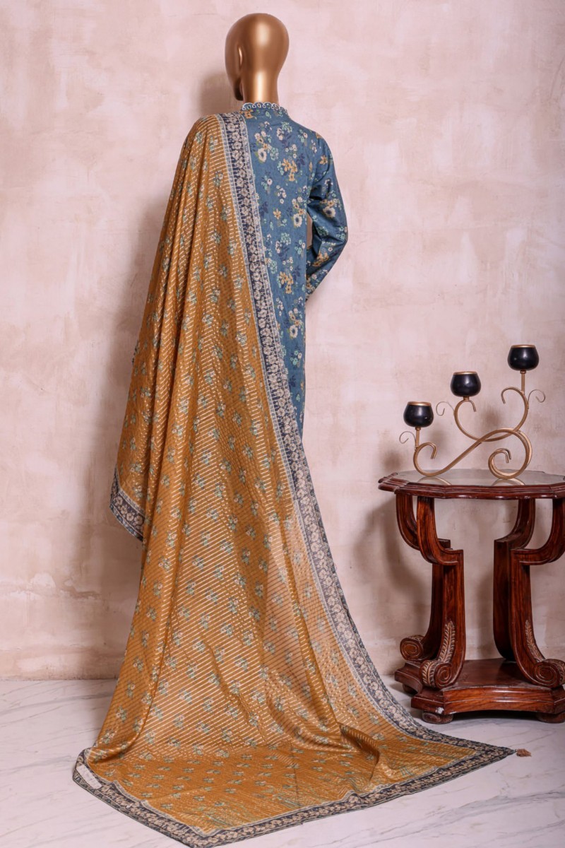 Sada Bahar Stitched 3 Piece Cutwork Emb Lawn Collection2023 Ds 073 ...