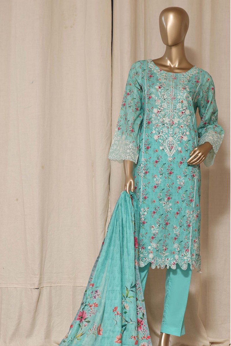 Chand Bagh By Bin Saeed Stitched 3 Piece Emb Lawn Vol 02 Collection2023 ...