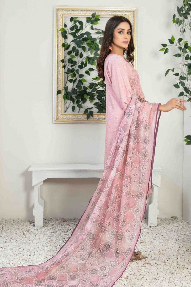 Nairah By Tawakkal Unstitched 3 Piece Broshia Banarsi Lawn ...